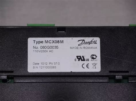Danfoss Mcx08m 080g0035 Price With Vat Eur 50 00 Picclick De