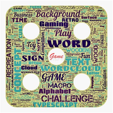 Word Cloud Of The Game As Background Stock Illustration Illustration Of Recreation Online