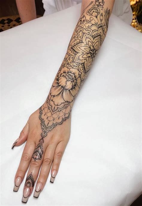 The Best Ornamental Tattoos Of All Time TheTatt Hand And Finger