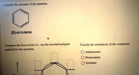 Solved Consiter The Structure Of [6] Annulene [6] Annulene Complete The