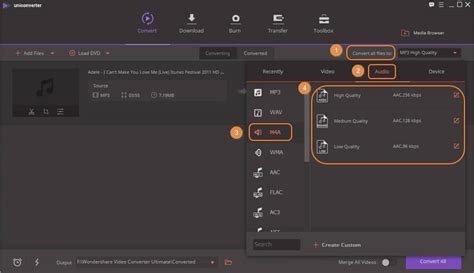 How To Convert MP To M A On Win Mac
