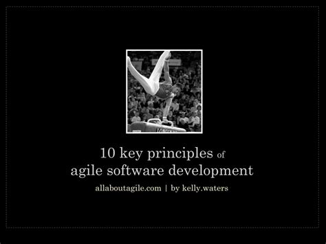 PPT The Key Principles Of Agile Software Development PowerPoint Presentation ID