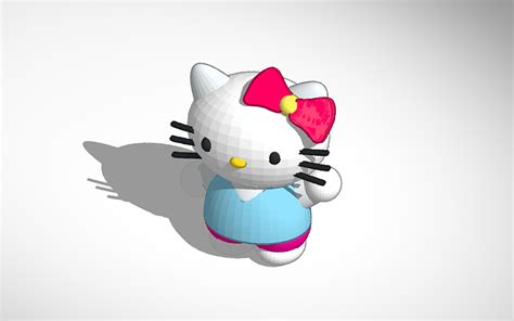 3d Design Hello Kitty Tinkercad