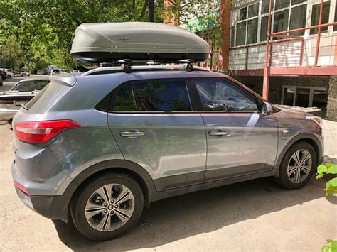 Багажник и автобокс на Hyundai Creta (Хендай Крета) | Магазин ...