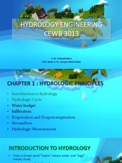 Cewb 322 Chapter 1 Download Free Pdf Discharge Hydrology Hydrology