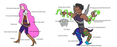 Virgin Seraphine Vs Chad Karma Rlorcirclejerk