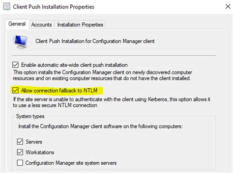 Automatic Site Wide Client Push Doesnt Execute Microsoft Qanda