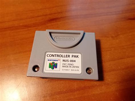 Oem Nintendo 64 N64 Controller Memory Pak Nus 004 La Paz County
