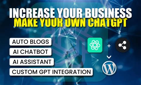 Build Custom Gpt Openai Chatbot Ai Agent For Your Website By Umershareef Fiverr