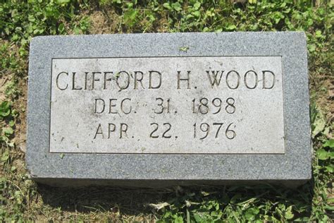 Clifford Hoffman “moke” Wood 1898 1976 Homenaje De Find A Grave
