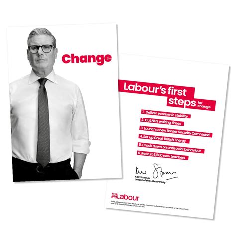 Labour Party Manifesto 2024 Labour Shop