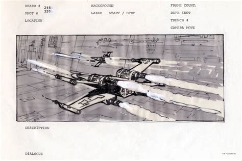 Star Wars Concept Art X Wings In Trench Photographic Print For Sale