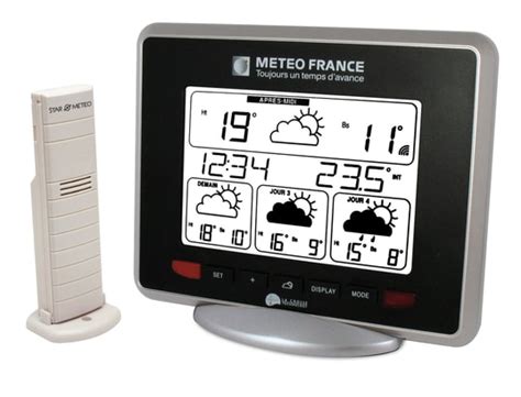 Station météo LA CROSSE TECH WD9530 IT BLACK