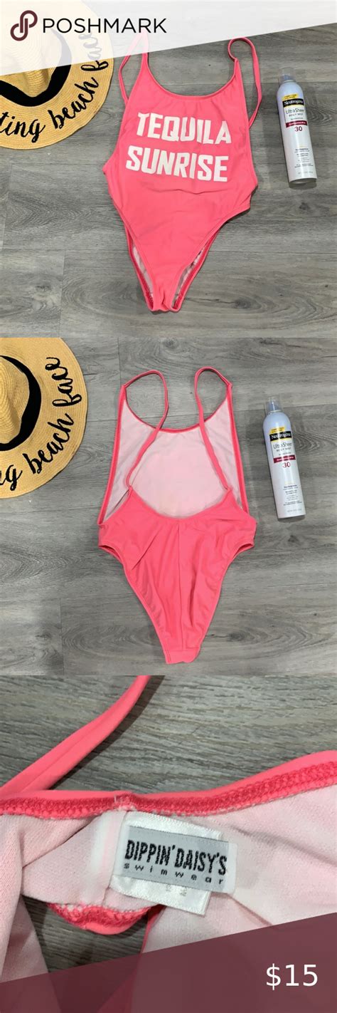 Tequila Sunrise Swimsuit Coral Swimsuits High Neck Bikinis Fashion