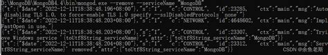 mongodb 4 4版本安装配置（window） mongodb4 4安装 余鱼老斯的博客 csdn博客