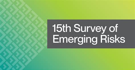 Survey Of Emerging Risks Risk Combinations Seeing Beyond Risk