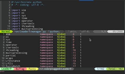 Vim 的模糊查找插件 Leaderf 新功能介绍（二） 知乎