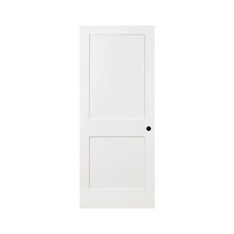 Low Moq Interior Solid Wood Panel Prehung 2 Panel Mdf Shaker Doors Usa