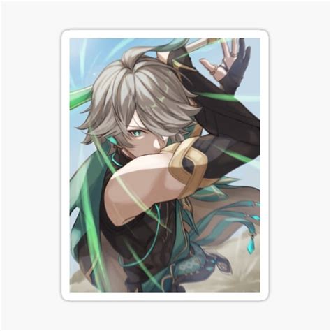 Alhaitham Genshin Impact Sticker For Sale By Chaminho Redbubble