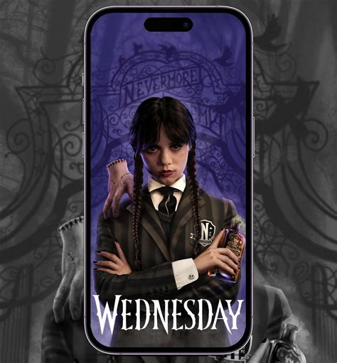 🔥 Free Download Wednesday Addams Wallpaper For Phone By