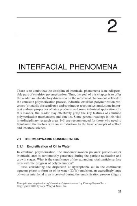 Pdf Principles And Applications Of Emulsion Polymerization
