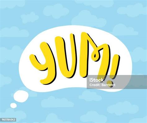 냠 텍스트입니다 하나의 단일 단어입니다 인쇄용 그래픽 티입니다 디자인 인쇄에 대 한 낙서입니다 벡터 화려한 만화 스타일입니다