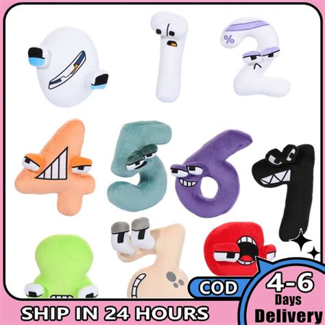 Number Plushie Alphabet Lore Plush Play Pack Alphabet Lore But Are