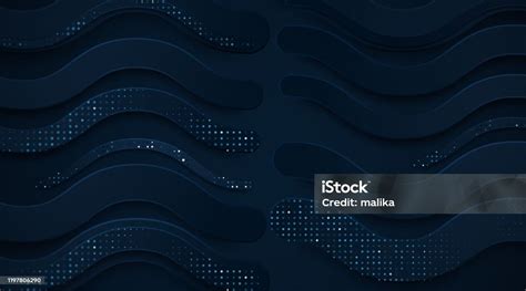 추상 템플릿 어두운 파란색 고급 프리미엄 배경입니다 벡터 일러스트레이션 0명에 대한 스톡 벡터 아트 및 기타 이미지 0명 개념 기하 도형 Istock