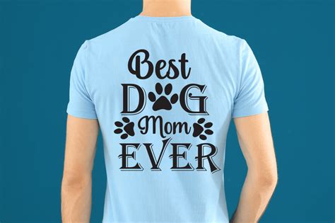 Best Dog Mom Ever Svg Graphic By Smcreator · Creative Fabrica