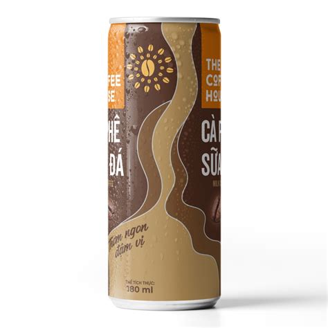Cà Phê Sữa Lon The Coffee House 180ml Giá Tốt