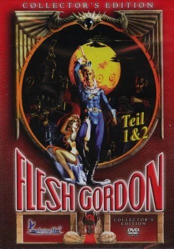 Flesh Gordon 1 And 2 Meets The Cosmic Cheerleaders New Region 2 Dvd £24