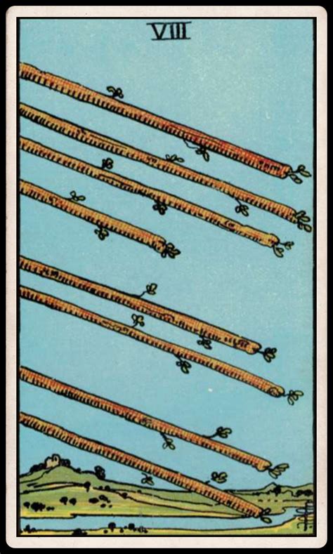 Eight Of Wands Ten Of Cups Tarot Combination Meaning Tarot At Home