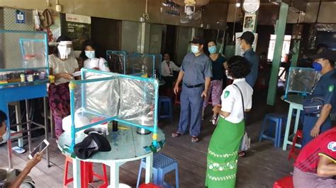 စစ်ကိုင်းတိုင်းဒေသကြီး၊ ဖောင်းပြင်မြို့နယ်တွင် ဆိုင်ထိုင်ရောင်းချခွင့်ပြုသည့် ဆိုင်များအား ကိုဗစ