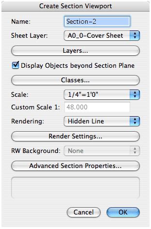 Optimizing Section Viewport Performance Knowledgebase Vectorworks