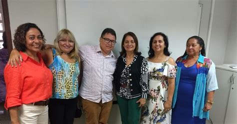 Alpanir Mesquita Secretário de Educação de Vargem Grande Thiago Braz participa de reunião na UFMA