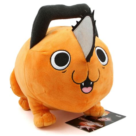 Chainsaw Man Pochita Shocked 8 Sitting Plush Doll