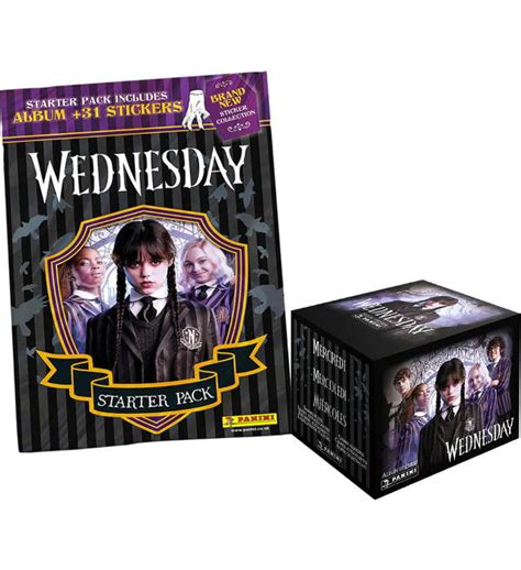 Panini Wednesday Naklejki Starter Pack Box Z Saszetki Stickerpoint
