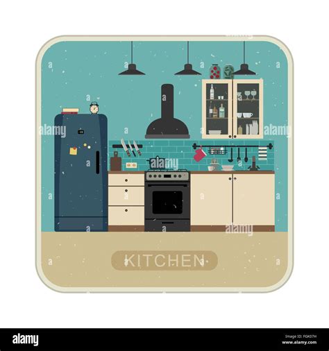 Kitchen Cupboard Interior Cut Out Stock Images Pictures Alamy