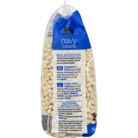 Food Lion Beans, Navy, Bag (16 oz) from Food Lion - Instacart