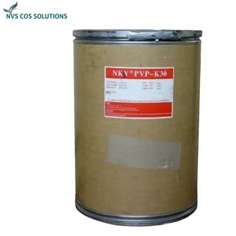 Powder Polyvinylpyrrolidone Pvp K For Cosmetics Packaging Size Kg At Kg In New Delhi