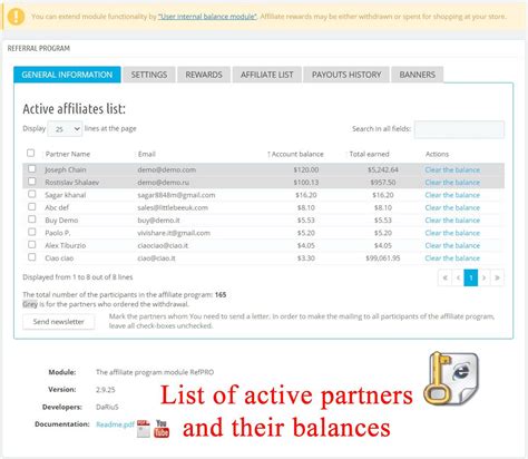 Extended Affiliate Program Module For PrestaShop By Sharos Codester