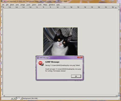 Cant Save Images In Gimp Permission Denied Solved Inspiremari Nl