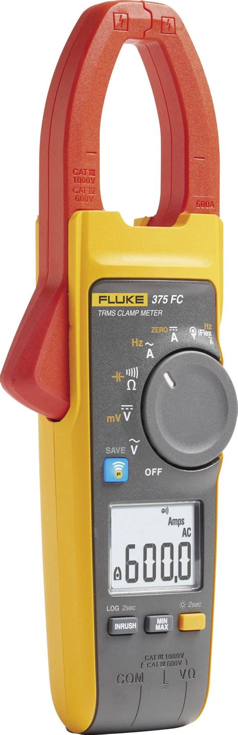 Fluke FC Handheld Multimeter Clamp Meter Digital CAT III V CAT IV V Display