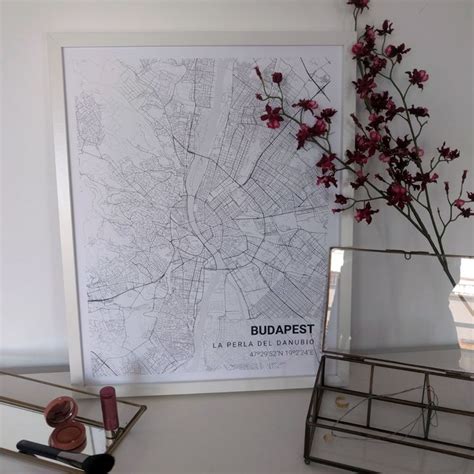 Pin En Mapas Personalizados 40x50cm