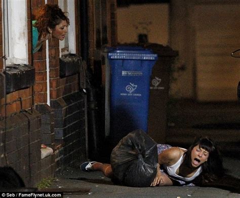 Roxanne Pallett Gets Kicked Out Of Her House As She Films Scenes For New Movie Devils Tower
