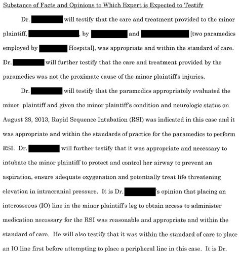 Pediatric Intubation And Io Placement By Paramedic Compartment Syndrome