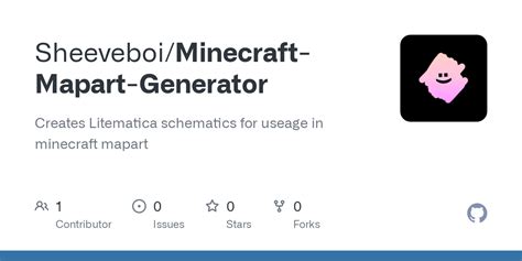 GitHub Sheeveboi Minecraft Mapart Generator Creates Litematica