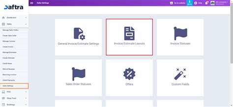 How To Add Variables In The Invoice Layout Daftra Knowledge Base