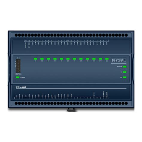 Distech Controls Ecx 400 Series Manuals Manualslib