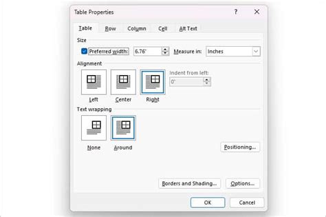 How To Center A Table In Word